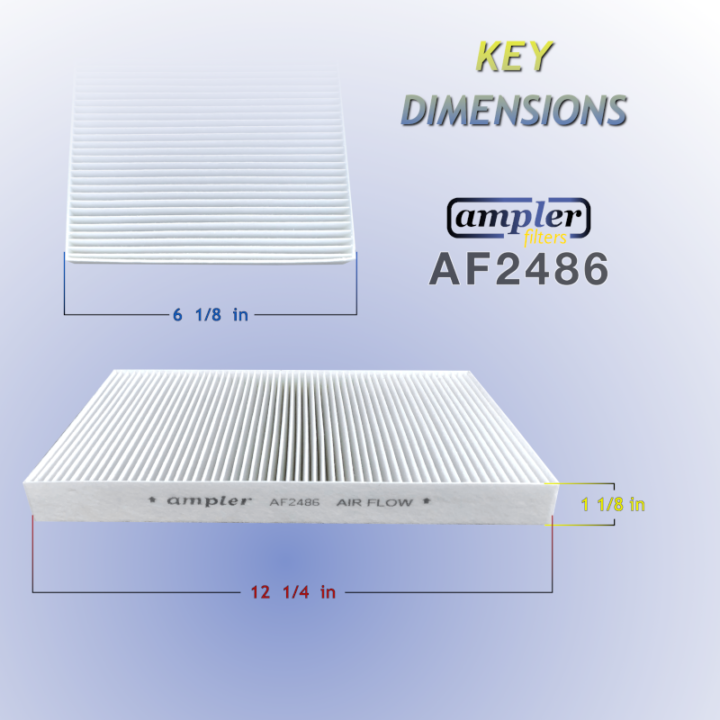 AMPLER’s International ProStar Cabin Air Filter AF2486
