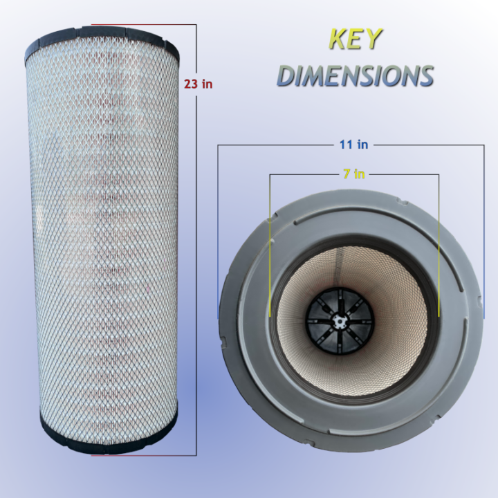 Engine Air Filter for Freightliner Western Star Peterbilt KW